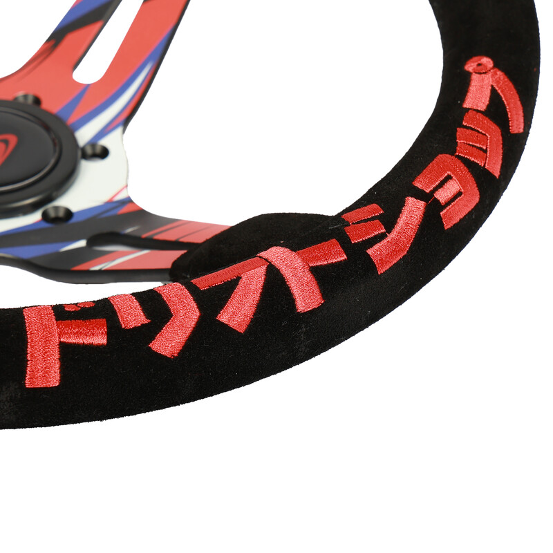 Volant DriftShop Tulipé (70 mm) Hydrodip Noir | En Stock, DriftShop.fr